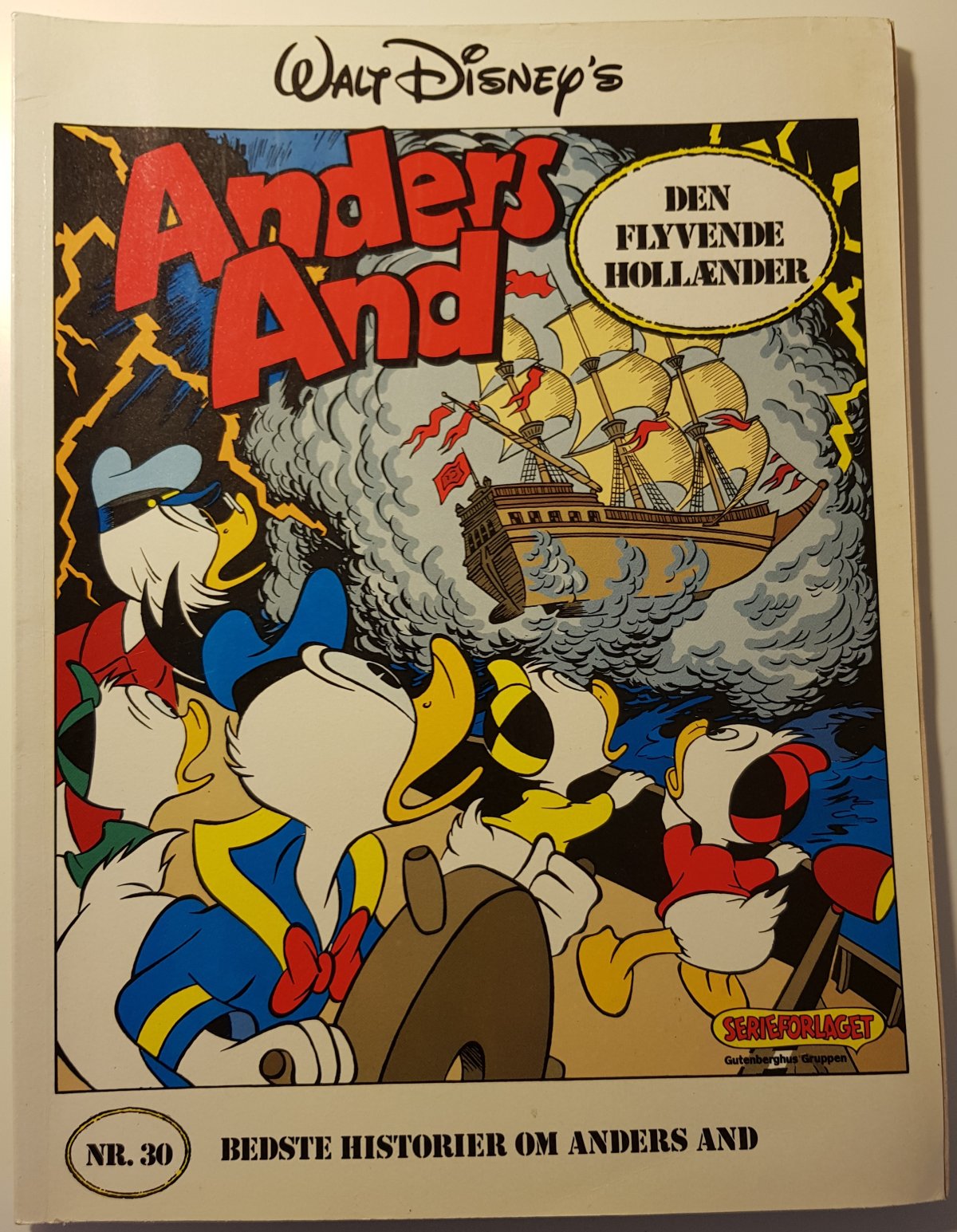 Anders And. Den flyvende hollænder. - Tegneserier - Eges Hule