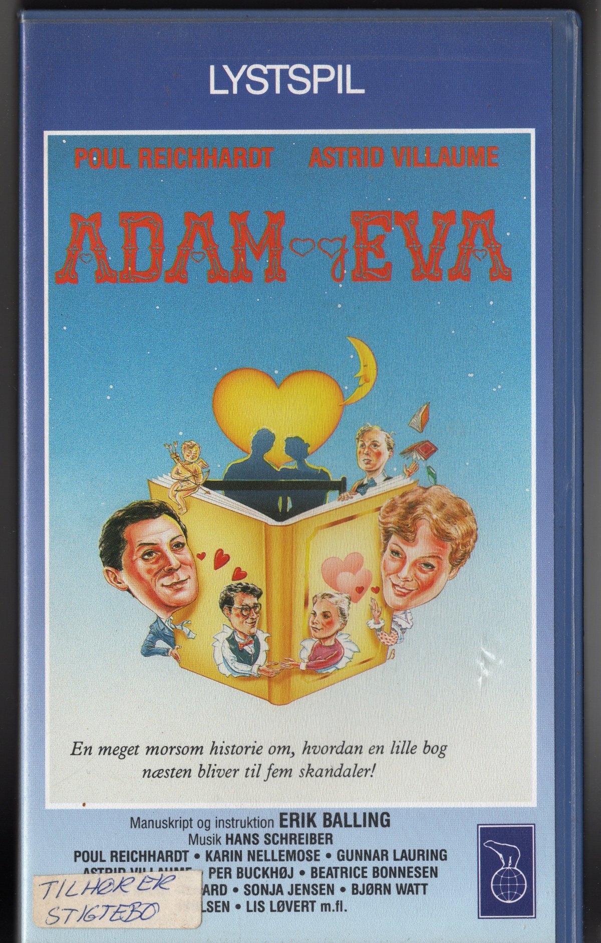 VHS. Adam og Eva fra 1936. - VHS - Eges Hule